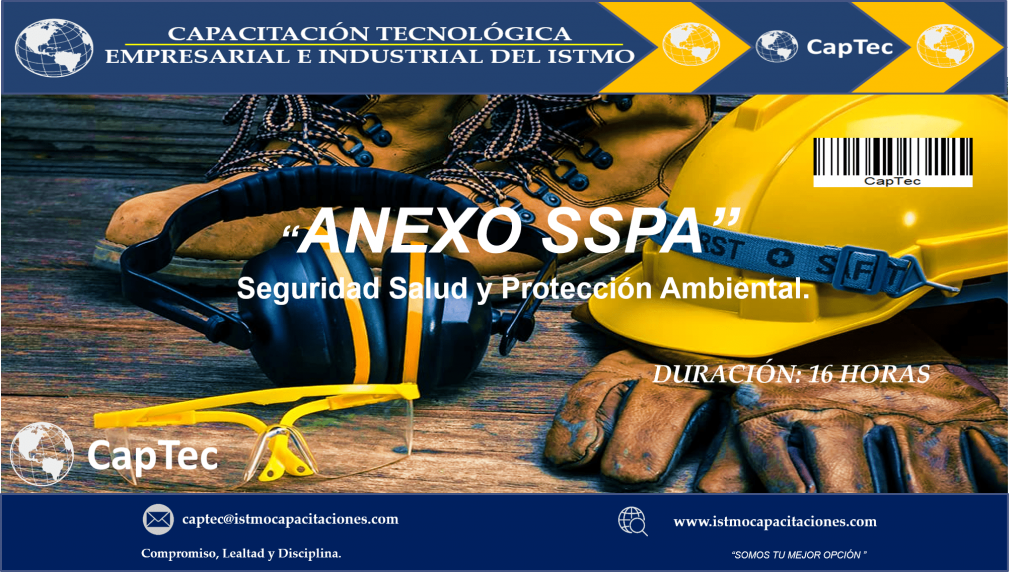 Curso Anexo SSPA | Anexo SSPA PEMEX | Istmo Capacitaciones